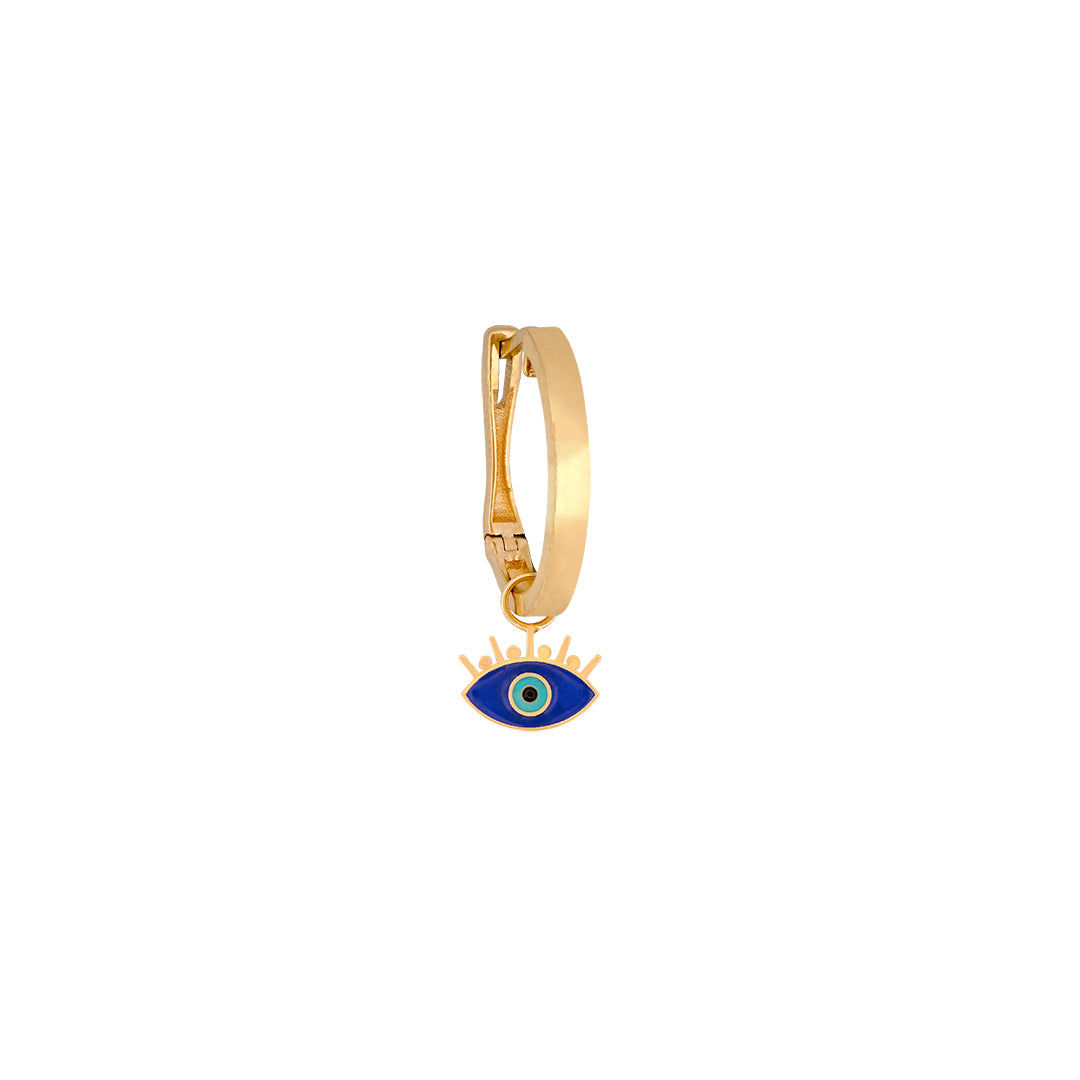 Pimp My Creole Enamel Eye Mono Earring – Leïa K