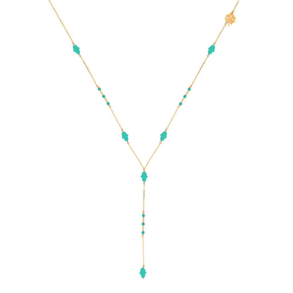 Hand of Fatima Stones Chapelet – Leïa K